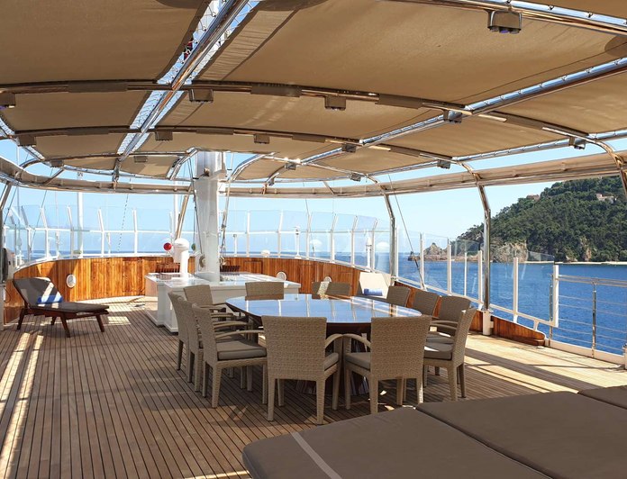 CHRISTINA O Yacht Photos - 99m Luxury Motor Yacht for Charter