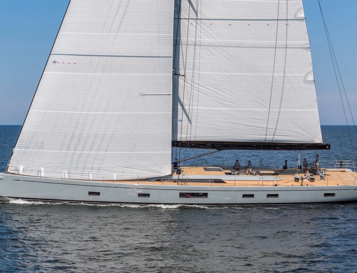 FANCY Yacht Photos - 33m Luxury Sail Yacht for Charter