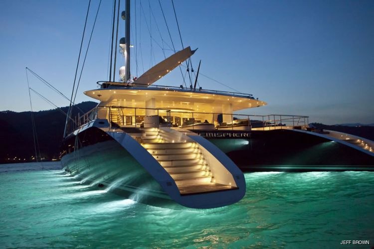 HEMISPHERE Yacht Charter Price - Pendennis Shipyard Luxury Yacht Charter