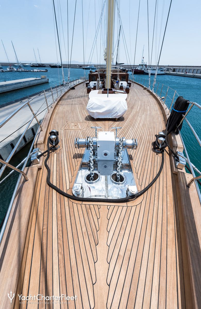 RHEA Yacht Photos - 55m Luxury Sail Yacht for Charter