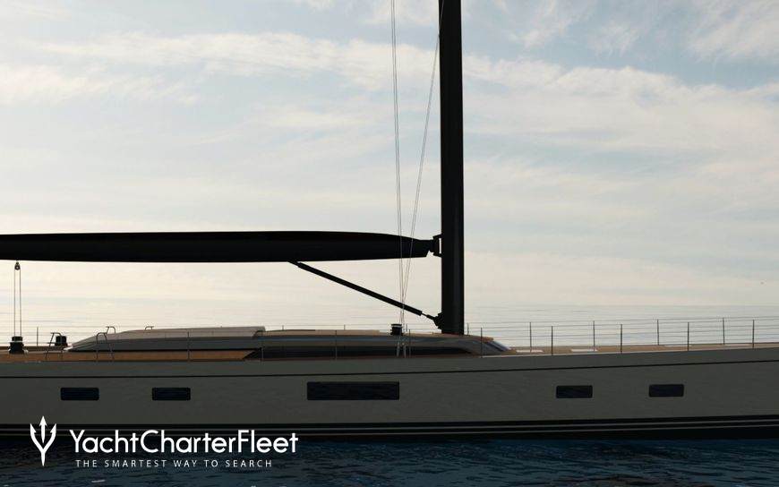 FANCY Yacht Photos - 33m Luxury Sail Yacht for Charter